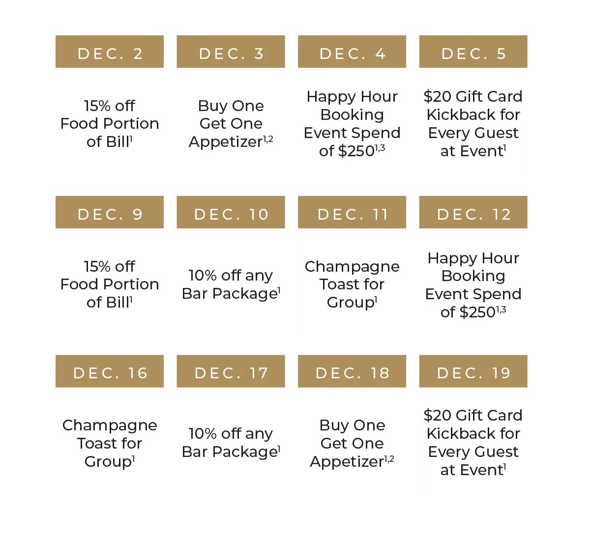 12 Days of Christmas - Blackwall Barn & Lodge - Columbia MD